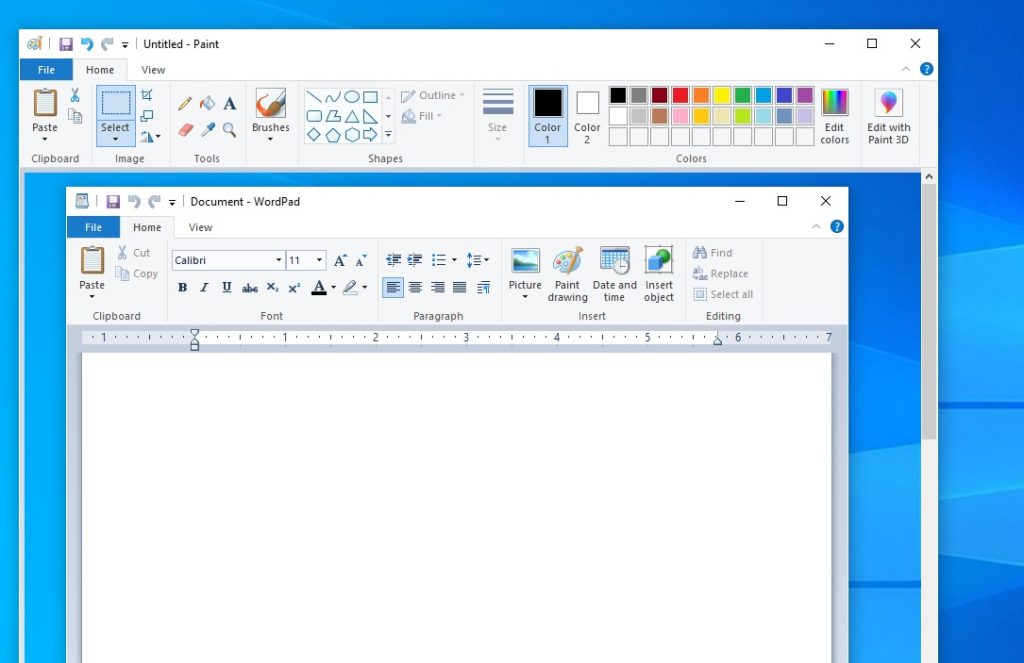 Paint และ WordPad อาจถอนการติดตั้งได้จาก Windows 10 ในอนาคตอันใกล้ ...
